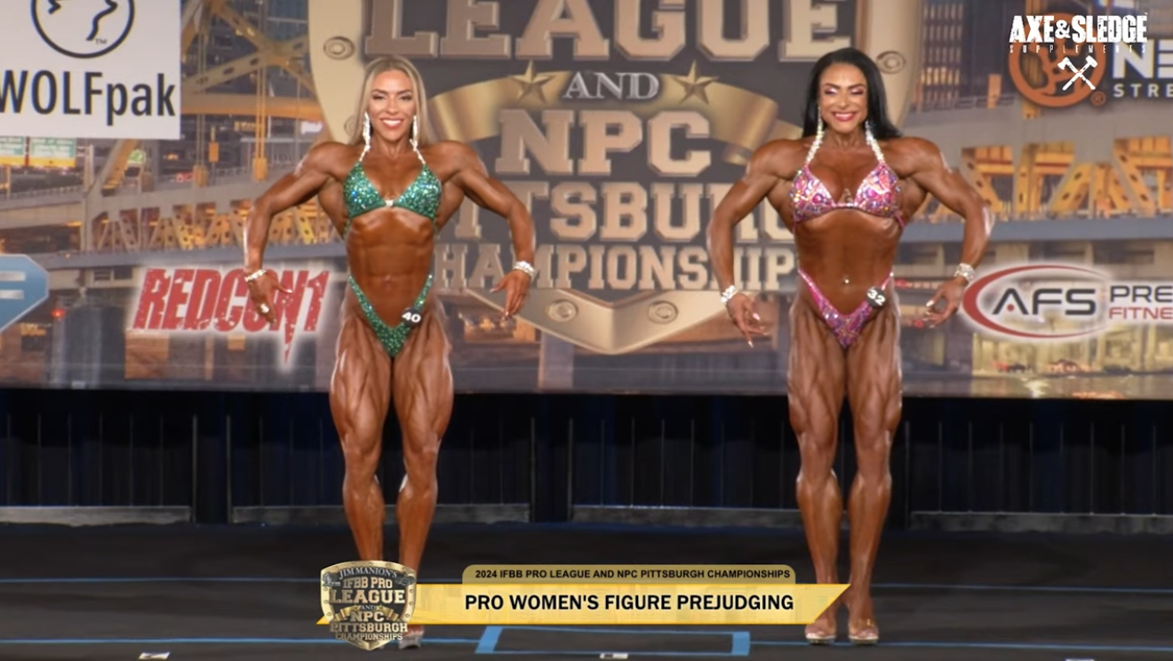 2024 IFBB Pittsburgh Pro Replay - Figure Prejudging Comparisons 4K Video - NPC News Online